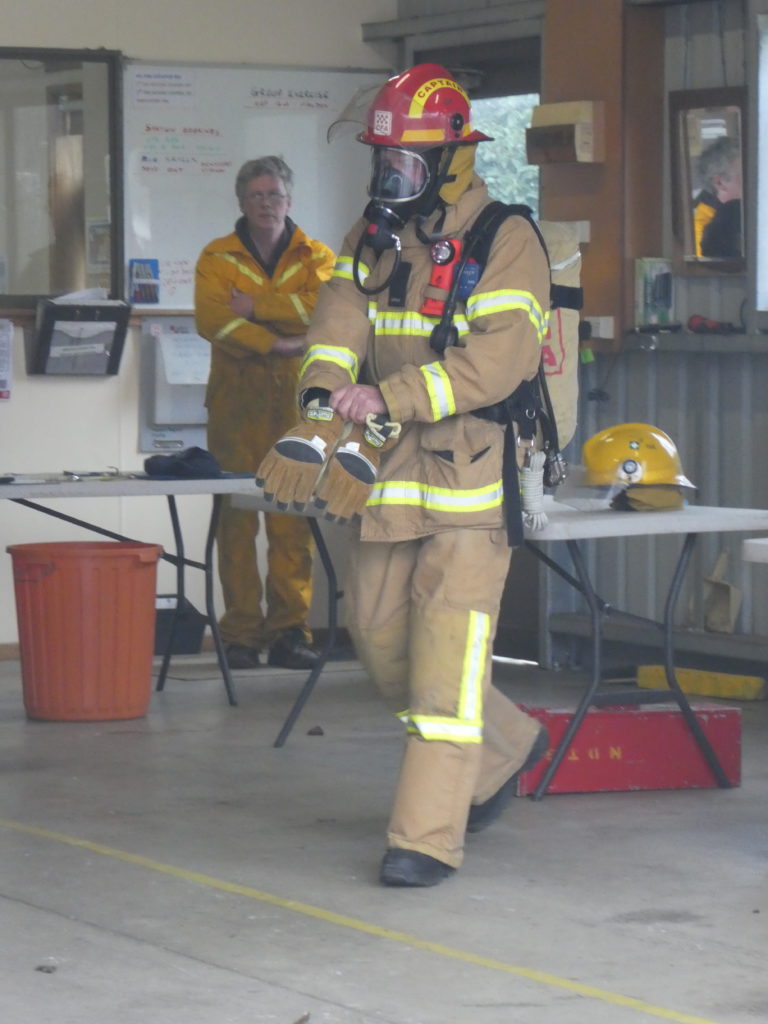 Newstead Fire Brigade Training